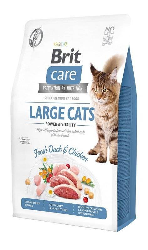 BRIT Care Cat Grain-Free Large Cats - Croquettes hypoallergénique sans ...
