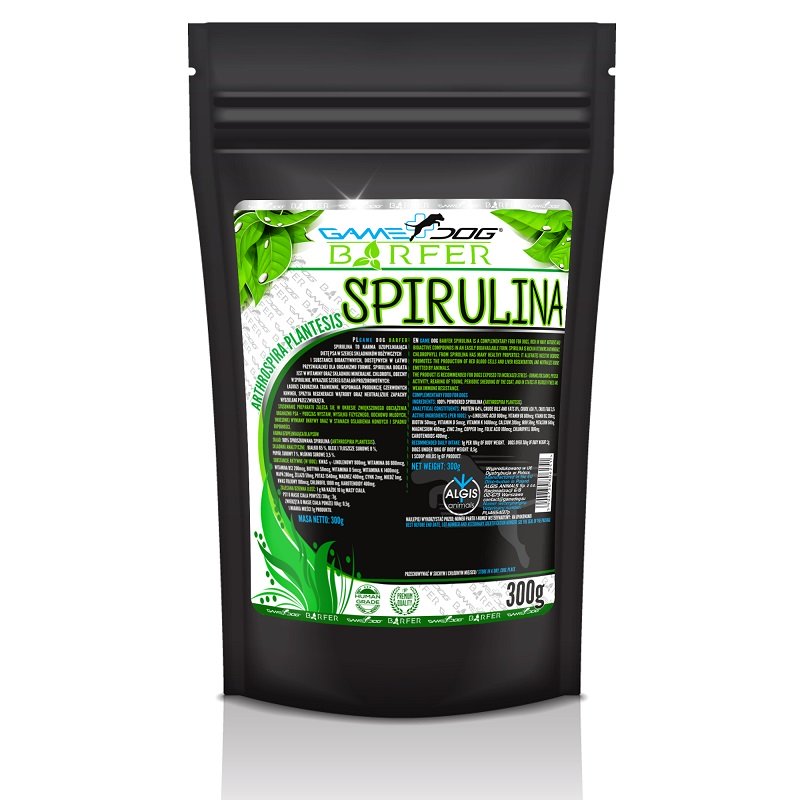 GAME DOG BARFER Spirulina 300 g | Fera.fr