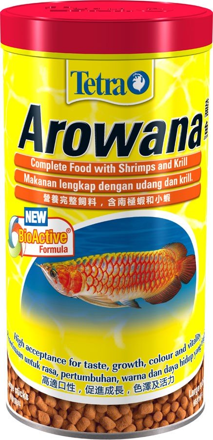 TETRA Arowana - Nourriture pour grands poissons tropicaux carnivores ...