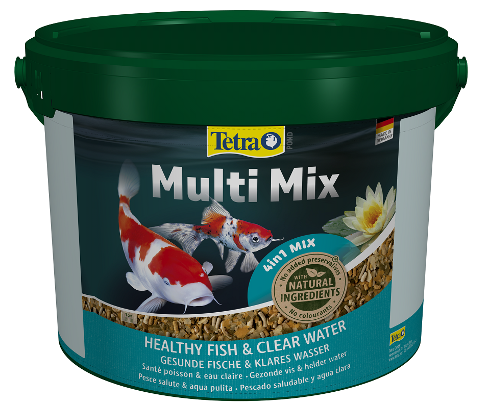 TETRA Pond Multi Mix - mélange de base pour poissons d'étang - 10 L | Fera.fr