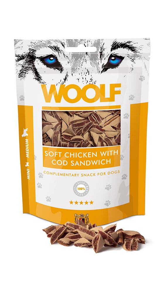 WOOLF Soft Chicken With Cod Sandwich Sandwichs moelleux au poulet et au ...