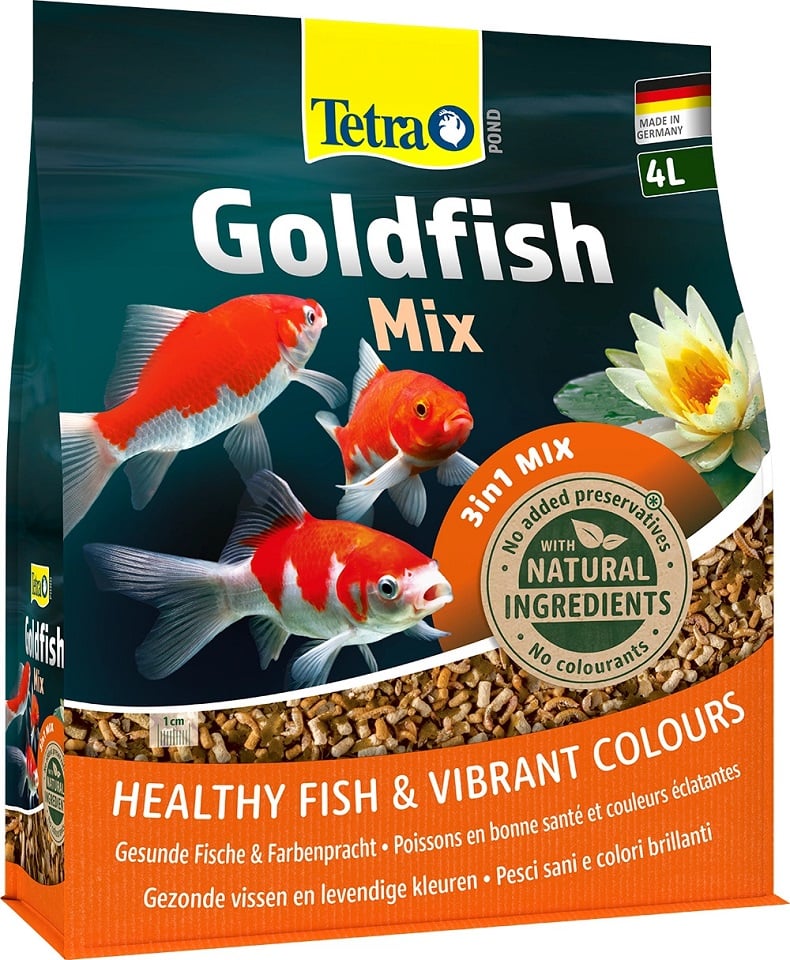 TETRA Pond Goldfish Mix 4 L Nourriture pour poissons rouges dans un bassin | Fera.fr