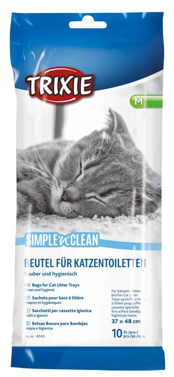 TRIXIE Simple'n'Clean Sachets pour bac à litière 10 pièces | Fera.fr