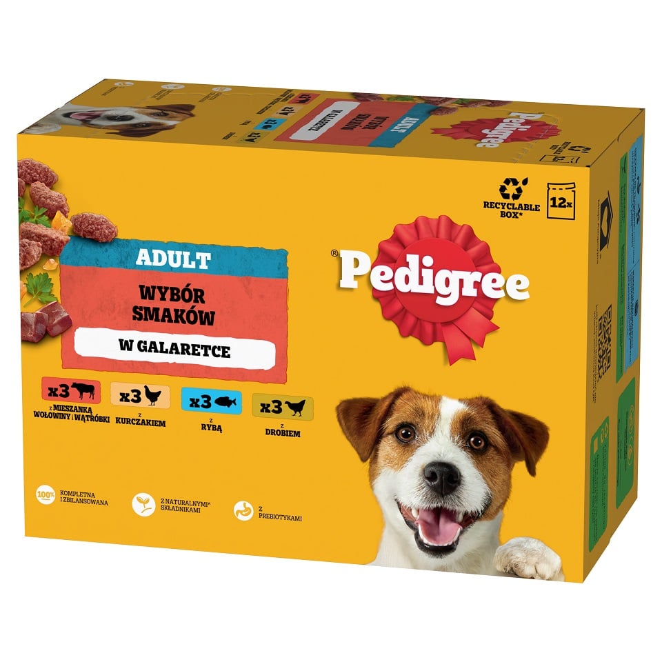 PEDIGREE Adult Choix de Saveurs sachets 12x100 g nourriture humide ...