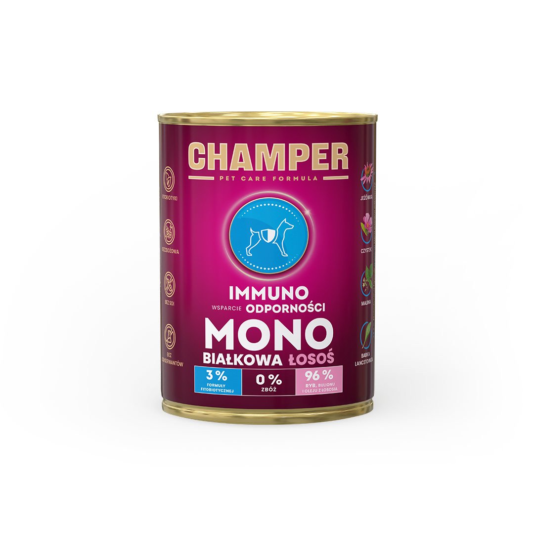 CHAMPER Immuno Saumon monoprotéiné 400 g | Fera.fr